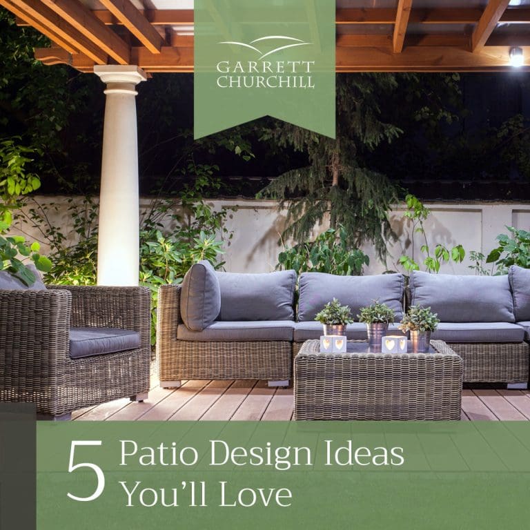 5 Patio Design Ideas You'll Love